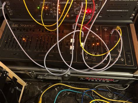 Matrixsynth Arp 2600 1601 Clones Ttsh W Red Green And Yellow Led Sliders