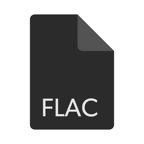 Flac File Extension Format Icon Free Download