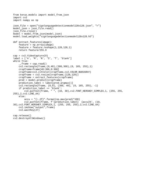 From Kerasmodels Import Modelfrom Pdf