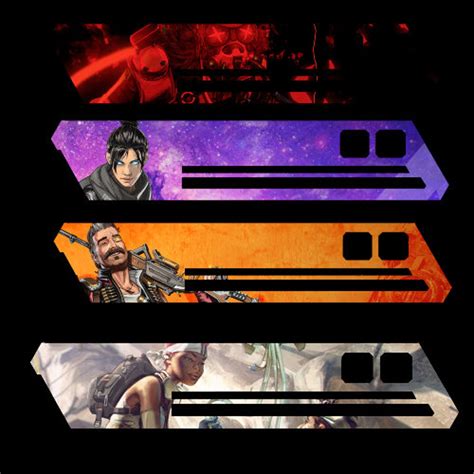 Apex Legends Health Bar Overlay OBS Twitch Youtube Facebook Streaming Etsy
