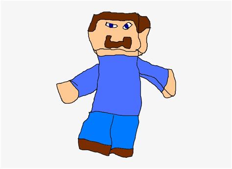 Drawn Minecraft Bad Minecraft Steve Bad Drawing 503x554 Png