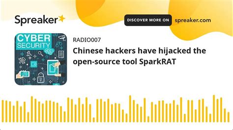 Chinese Hackers Have Hijacked The Open Source Tool Sparkrat Youtube