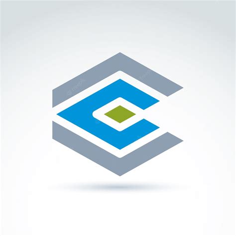 Premium Vector Geometric Abstract Symbol Vector Graphic Design Element Icon