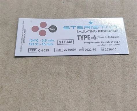 Rectangular Class 6 Chemical Indicator Strrips At Best Price In Hyderabad