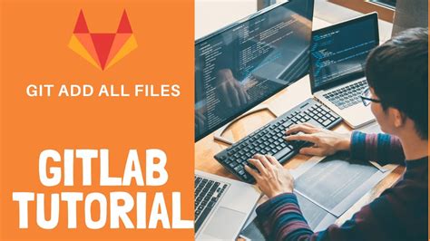 Git Add All Files How To Upload Project To Gitlab Youtube