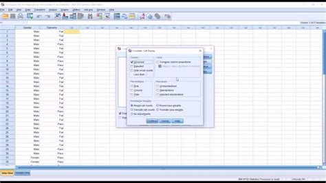 Chi Square Test Of Independence With Cramer S V In SPSS YouTube