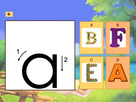 G3 S1 Aa Jj Lower And Upper Case Quiz