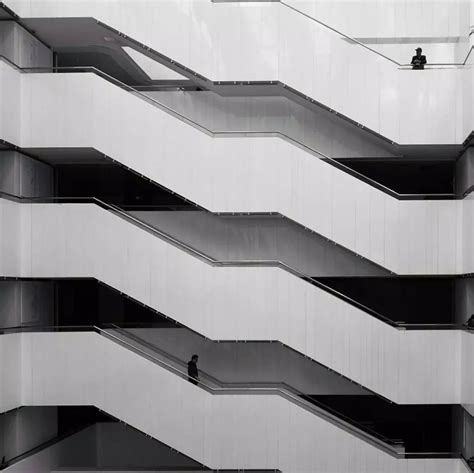 点线面建筑简笔画大山谷图库