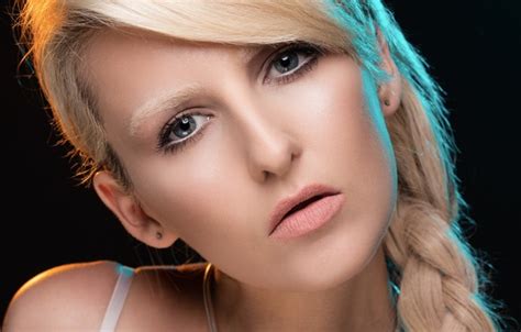 Wallpaper Face Background Model Makeup Amber For Mobile And Desktop Section