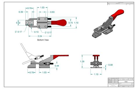 Lt 40323 Latch Type Toggle Clamp Cross Referenced 323 The Toggle Clamp Store