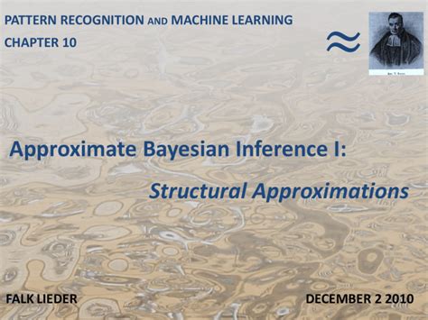 Approximate Bayesian Inference I