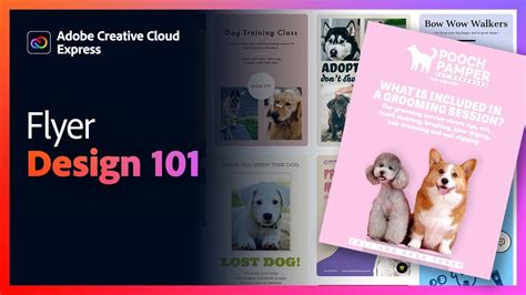 Behance How To Design A Flyer Adobe Creative Cloud Express