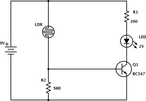 Solved Build The Light Detector Circuit Shown Using Chegg Com
