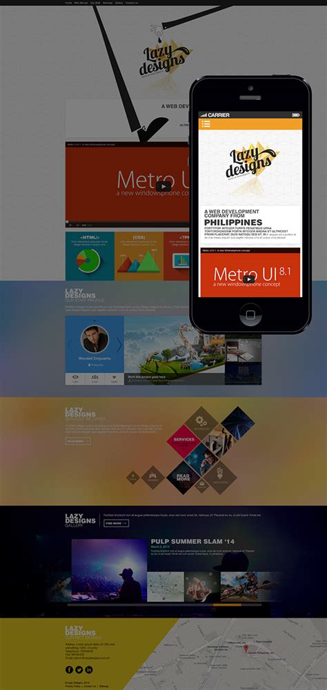 Lazy Designs On Behance