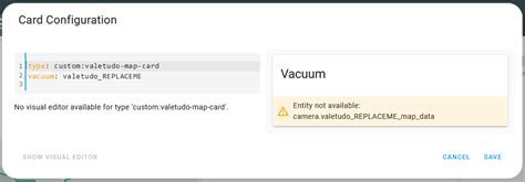 Getting The Valetudo Map Into Home Assistant Valetudo Home Assistant