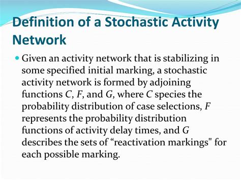 Ppt Stochastic Activity Networks San Powerpoint Presentation Free Download Id4302363