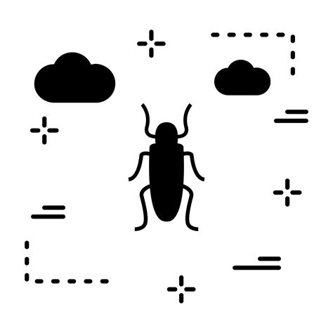Vector Cockroach Icon 615528 Vector Art At Vecteezy
