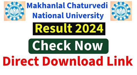 MCU Bhopal Declares Result Check Your Scores Now
