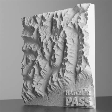 Hatcher Pass Alaska Usa Topoworld3d