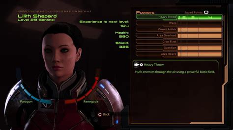 Lilith Shepard Version 20 Code In The Comments Rshareyoursheps