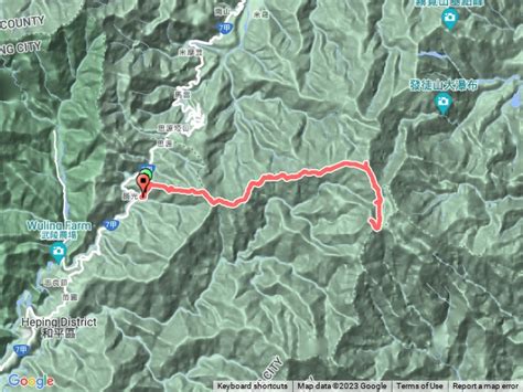 南湖主峰審馬陣南湖北 健行筆記