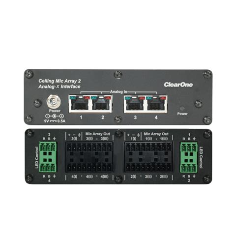 Buy Clearone 910 6200 103 Ceiling Mic Array Analog X Interface Box