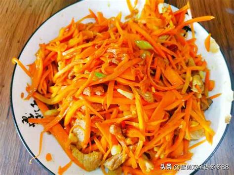 胡萝卜丝炒肉的正确做法 红萝卜的最佳配菜 美食视频 华网