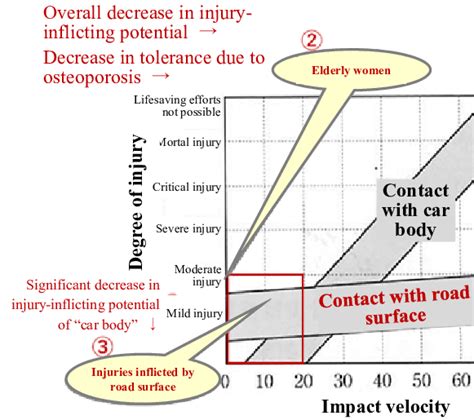 Shows The Typical Collision Behavior Regarding Pedestrians In A Time Download Scientific