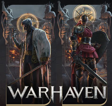 Artstation Warhaven Character Profile Card Lightingc Ue4