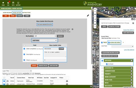 How To Mass Update Work History Treeplotter Support