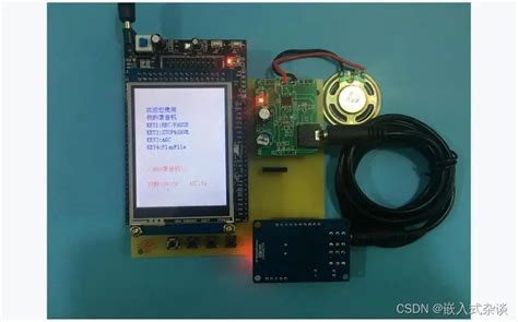 用于物联网应用的基于单片机的语音录制与回放系统设计物联网技术进行录音功能的应用 Csdn博客