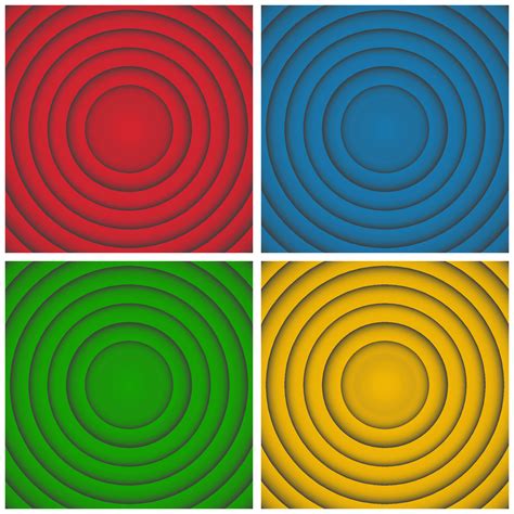 Pop Art Retro Cartoon Circles Looney Movie For Conceptual Design Vector Illustration Halftone