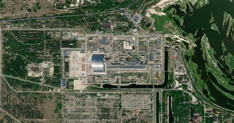 Chernobyl Nuclear Power Plant Map Map Of The Chernobyl Nuclear Power