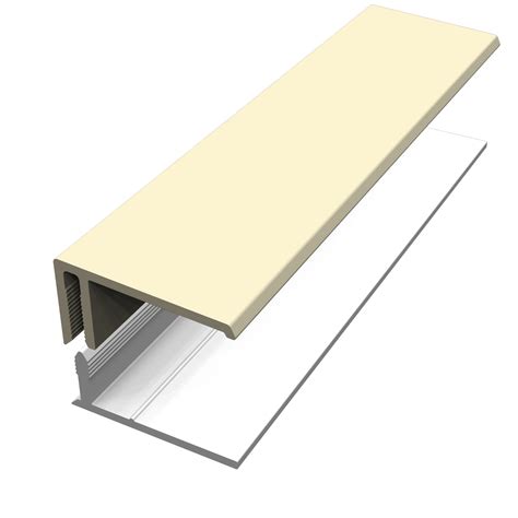 2 Part Internal Edge Trim Pale Gold 3m Horton Building Plastics