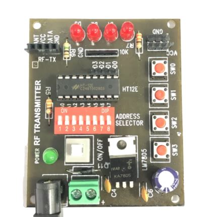 Mhz Rf Transmitter And Receiver IC Encoder Decoder