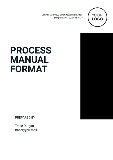 Free Oandm Manual Template To Edit Online
