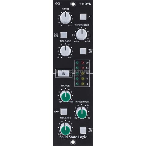 Ssl Solid State Logic E Series Dynamics Module For The 500 Series United Kingdom