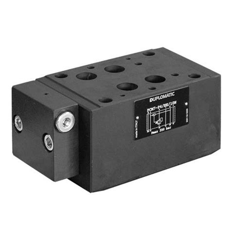 Modular Valves Cetop 07 Pressure Compensating Zeus Hydratech