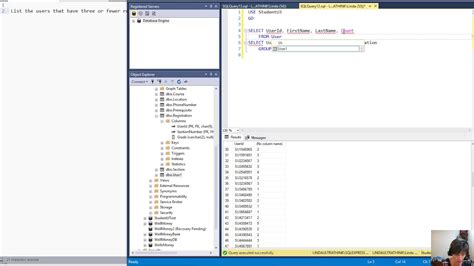Using A Derived Table Youtube