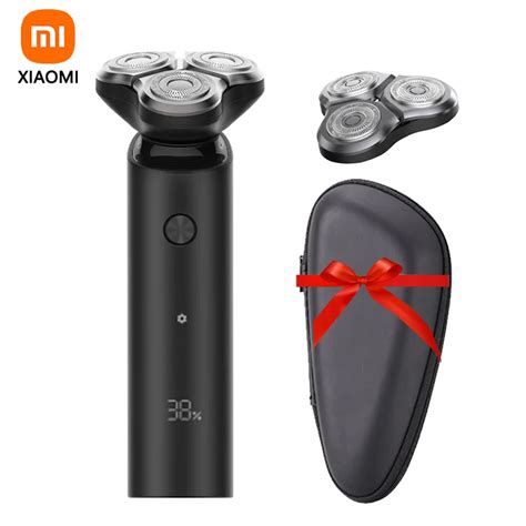 Xiaomi 미지아 S500 전기 면도기 남성용 트리플 블레이드 트리머 건식 습식 면도 세척 가능 수염 정리 기계