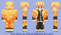 Zenitsu Minecraft Skins Planet Minecraft Community