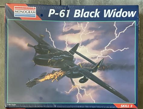 Monogram 7546 P 61 Black Widow 148 Scale Model Kit 148 Revell Ebay