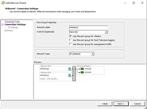 How To Configure Esxi Vmotion Network