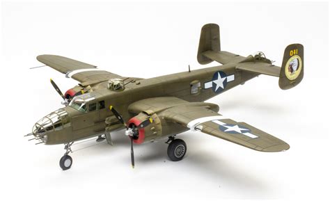 Hk Models 1 48 Scale B 25j Mitchell “glazed Nose” Plastic Model Kit