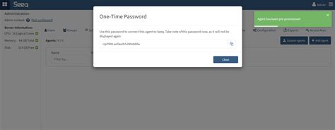 Installing A Remote Agent