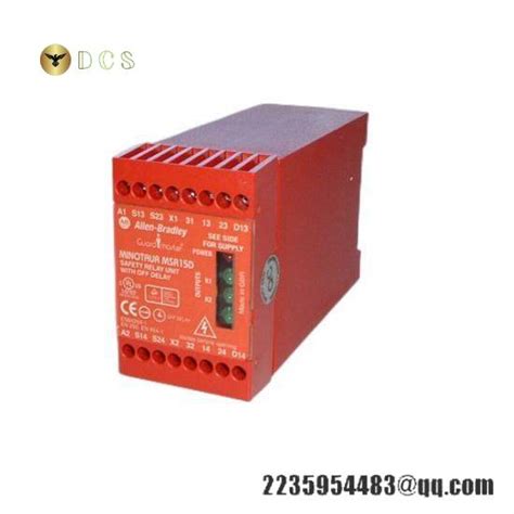 Yaskawa Msr15d Safety Relay High Performance Safety Module Bentlydcs Automation