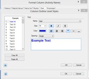 Defining Outline Level Styles Project Management Blog OnTrack