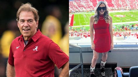 Nick Sabans Daughter Kristen Saban Pumps Up Alabama Fans Rallying Her