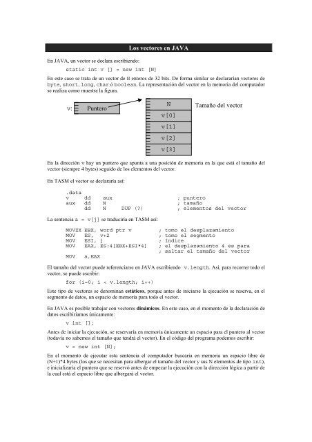 Vectores Y Matrices En Java