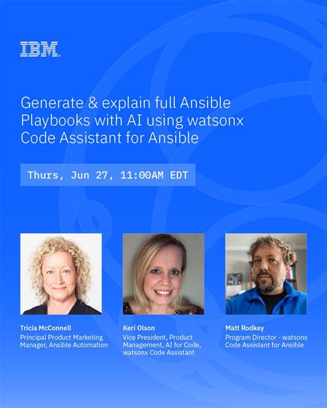 How Ibm Watsonx Code Assistant For Red Hat Ansible Lightspeed Carl Newman Posted On The Topic
